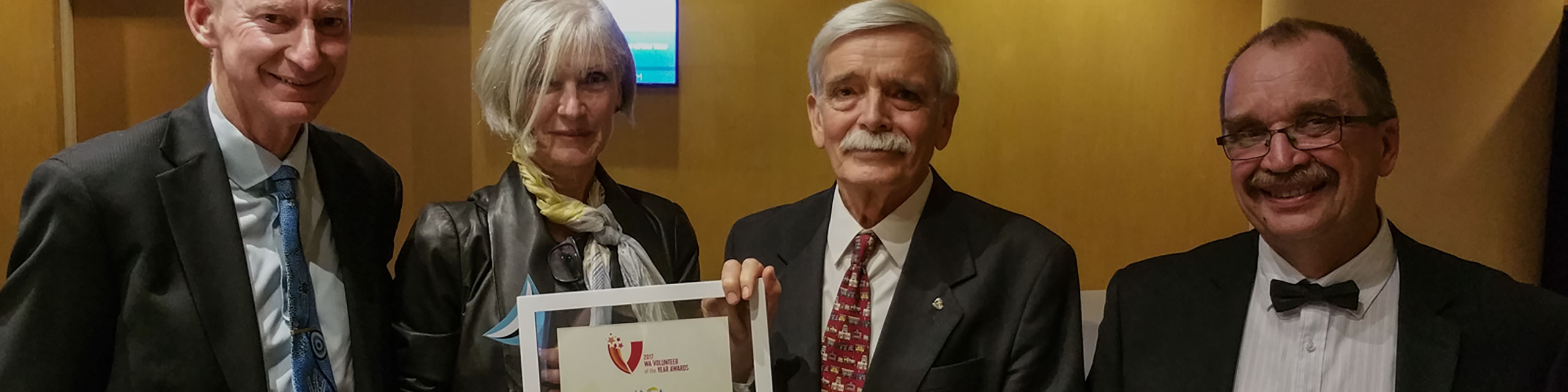 We're WA's Community Volunteer Organisation of the Year - Perth Observatory